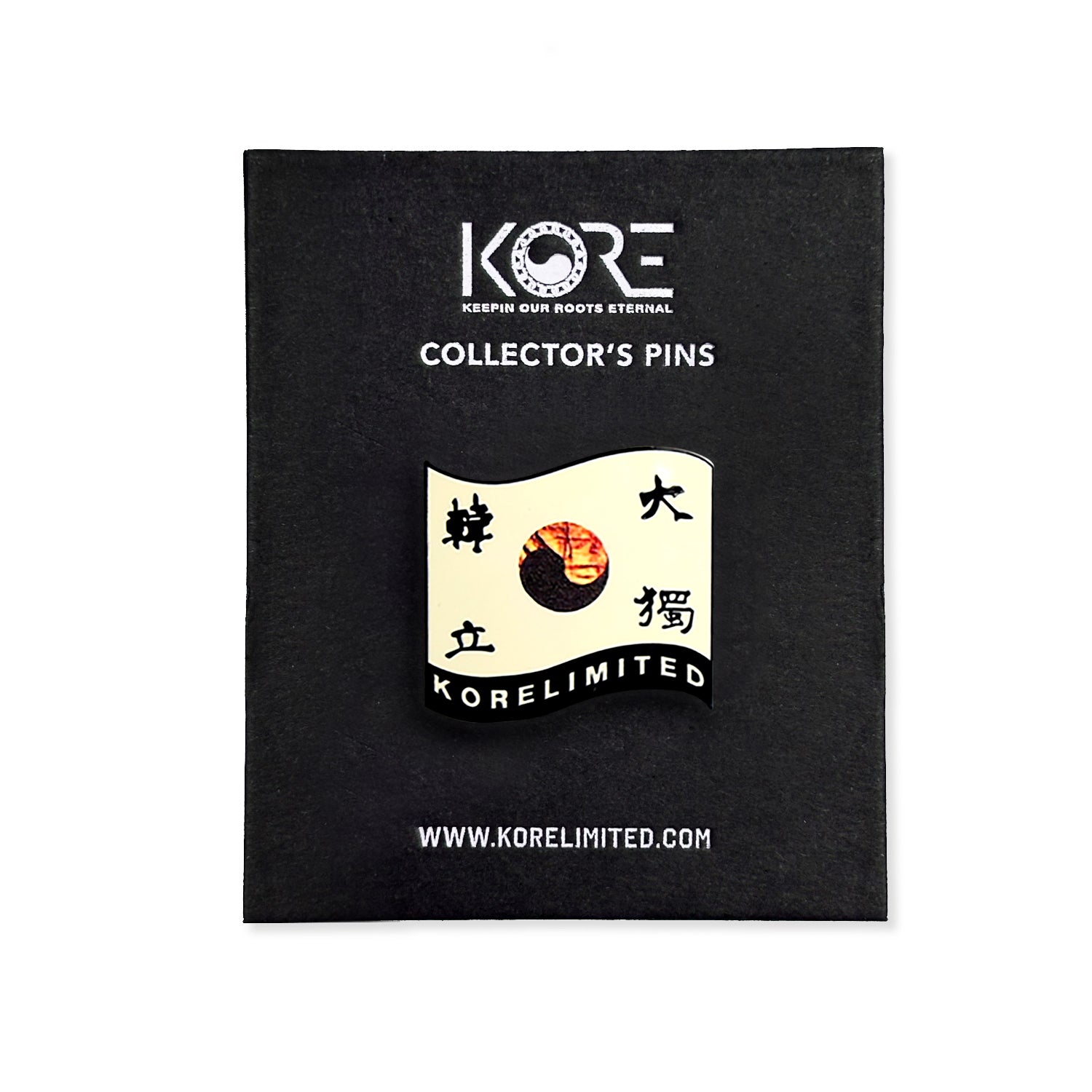 1909 AHN FLAG PIN | Shop Korean streetwear – KORELIMITED